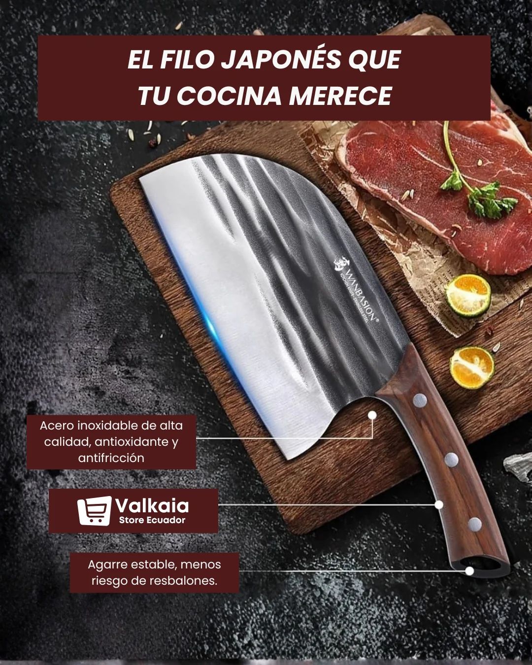 TAKASAKI – El Cuchillo Japonés que Eleva tu Cocina – pagaentucasachile